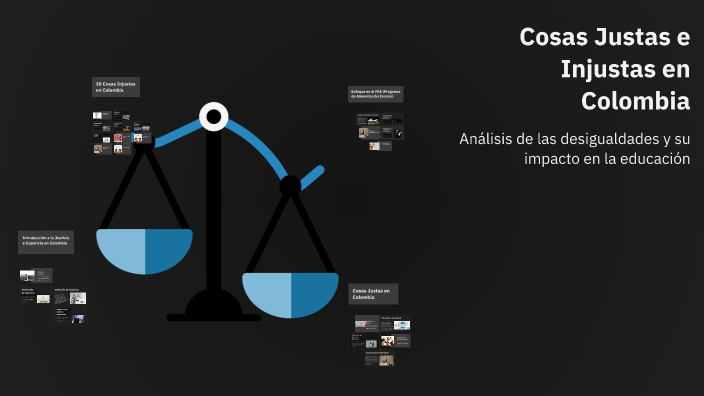 Cosas Justas e Injustas en Colombia by Camilo Benjumea on Prezi