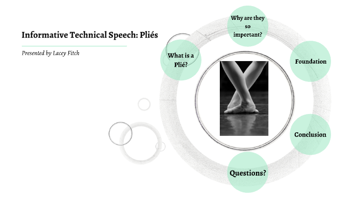 Informative Technical Speech: Plie by lacey fitch on Prezi