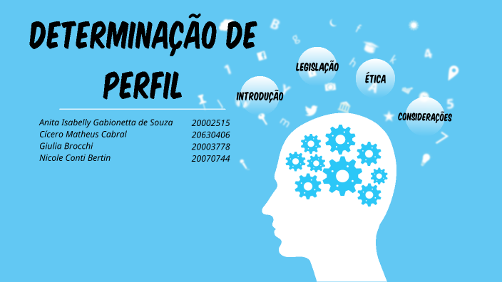 EPLRS - Determinação de Perfil by Anita Isabelly Gabionetta de Souza on ...