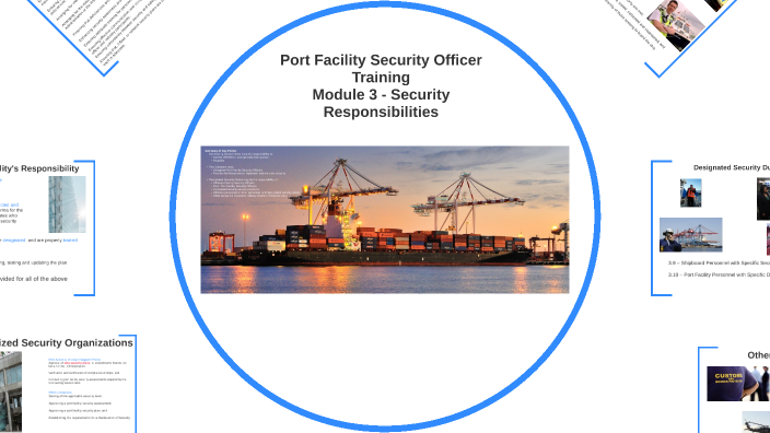 Port Facility Officer Training Module 3 - Security Reponsibilities by ...