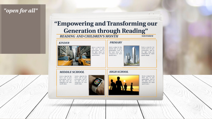 Reading month 2023 by Venus Erasmo on Prezi