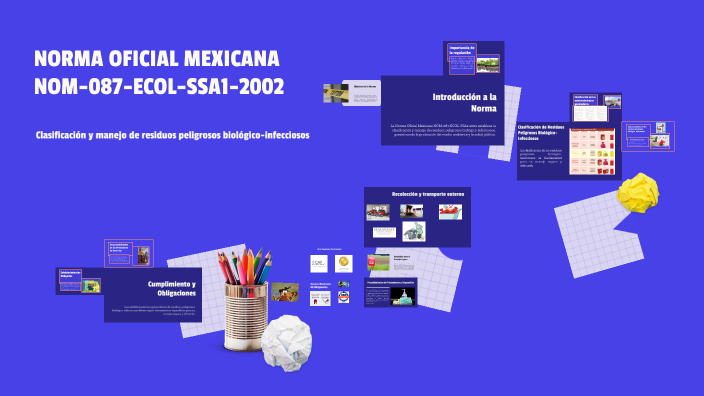 NORMA OFICIAL MEXICANA NOM-087-ECOL-SSA1-2002 by CYNTHIA ANAHI ...