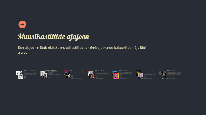 The Evolution of Rock and Pop Music: A Timeline by Kertu Kuhi on Prezi