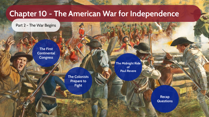 Chapter 10 - The American War for Independence - Part 2 by Josue ...
