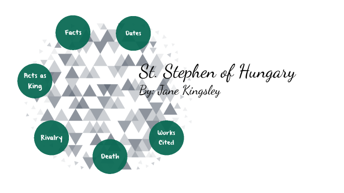 St. Stephen of Hungary Jane Kingsley by Amanda Tkaczow on Prezi