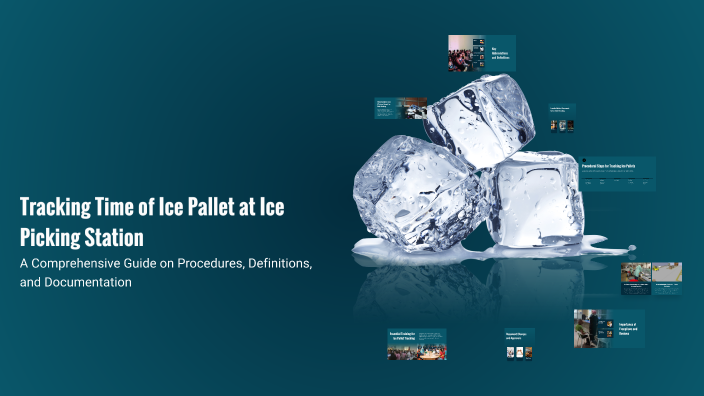 Tracking Time of Ice Pallet at Ice Picking Station by Anthony Russell ...