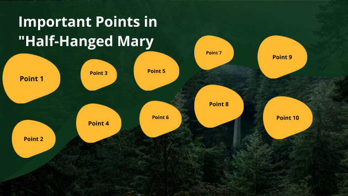 Important Points in "Half-Hanged Mary" by Jack Fuson on Prezi