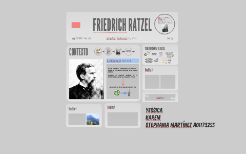 FRIEDRICH RATZEL by Frany Montserrat on Prezi