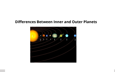 Differences Between Inner and Outer Planets by Danielle Shevitz on Prezi