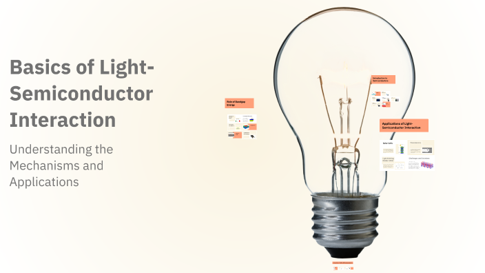 Basics of Light-Semiconductor Interaction by Maahi Sabah on Prezi