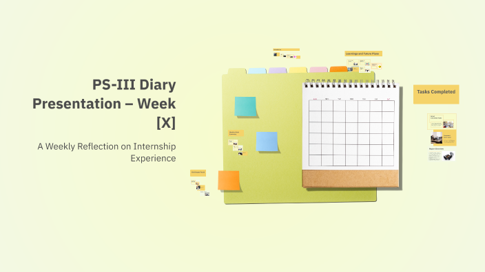 PS-III Diary Presentation – Week [X] by rojo daniels on Prezi