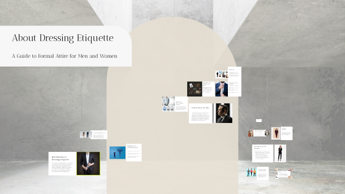 About Dressing Etiquette by harsha on Prezi