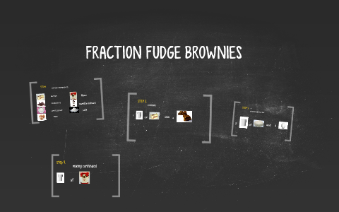FRACTION FUDGE BROWNIES by alayna andrews on Prezi