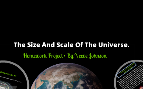 The Size And Scale Of the Universe - Long Term Homework Project by ...