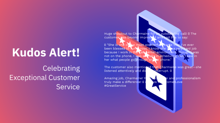 Kudos Alert! by Eddie Caton on Prezi