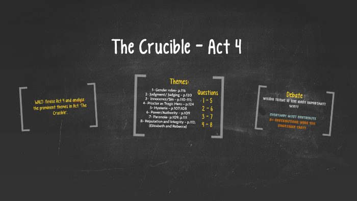 The Crucible - Act 4 by Katie haines on Prezi