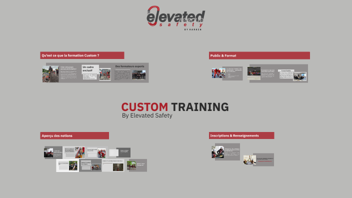 Brochure Formation Custom by enzo kratz on Prezi