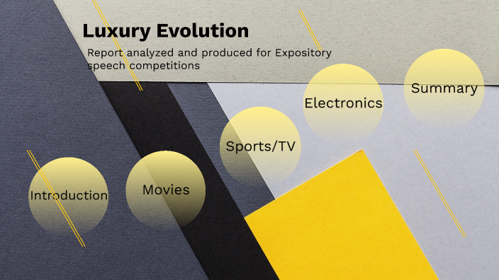 Luxury Evolution by Skylar Hollett on Prezi