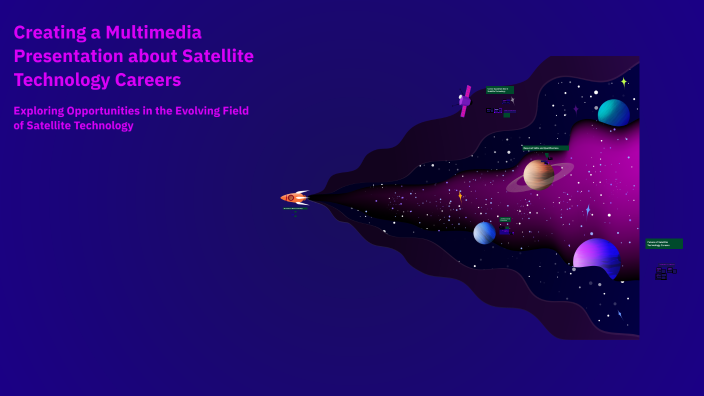 Creating a Multimedia Presentation about Satellite Technology Careers ...