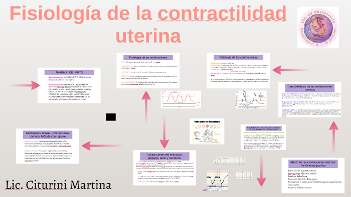 Fisiología de la contractilidad uterina by Martina Citurini on Prezi