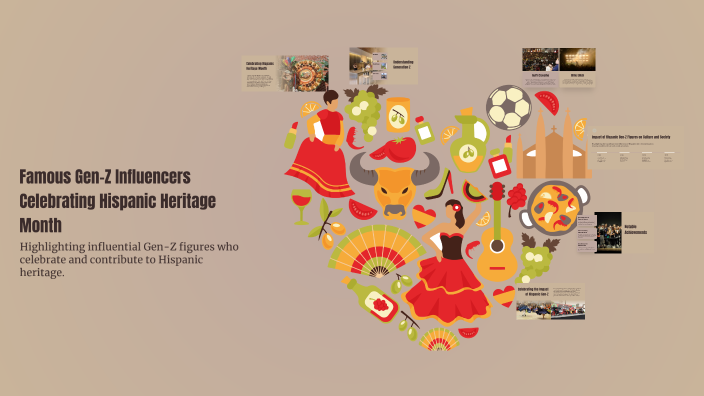 Famous Gen-Z Influencers Celebrating Hispanic Heritage Month by Deacon ...