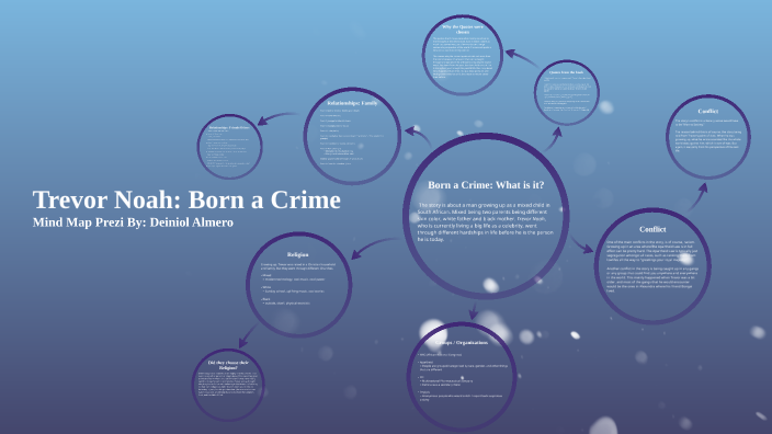 Trevor Noah: Born a Crime Prezi Mind Map by Deiniol Almero on Prezi