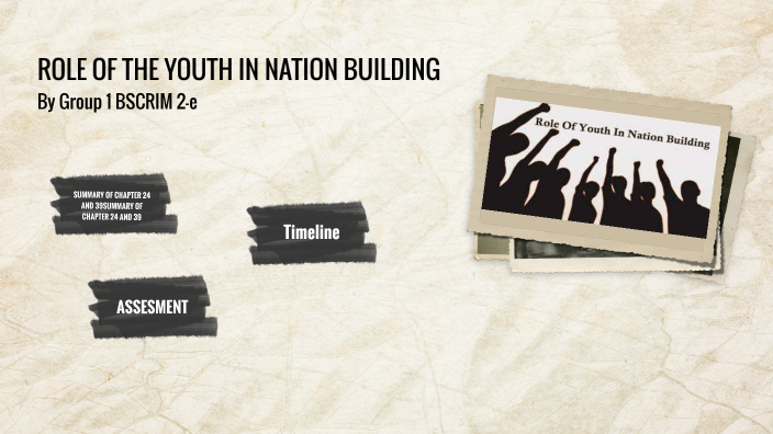 ROLE OF THE YOUTH IN NATION BUILDING by Gil Francis Albaracin on Prezi