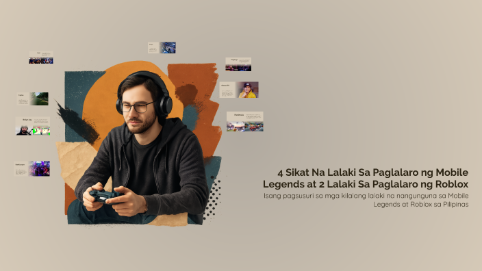 4 Sikat Na Lalaki Sa Paglalaro ng Mobile Legends at 2 Lalaki Sa ...
