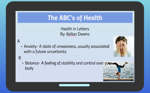 The ABC's of Health by on Prezi