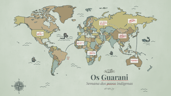 O povo indígena Guarani está localizado em cinco países by Lidi Martins ...