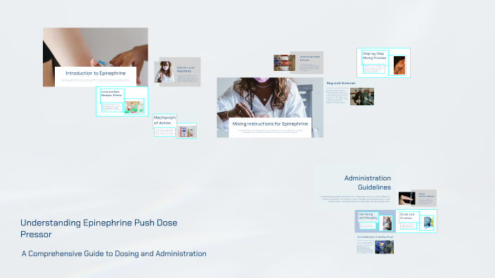 Understanding Epinephrine Push Dose Pressor by William O'Connor on Prezi