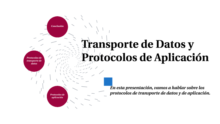 Transporte de Datos y Protocolos de Aplicación by JHON MICHAEL LIMA ...