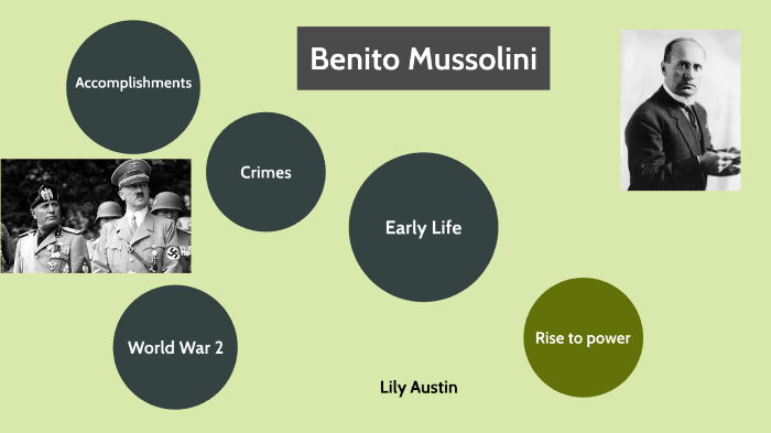 Lily Austin- Benito Mussolini by Lily Austin on Prezi