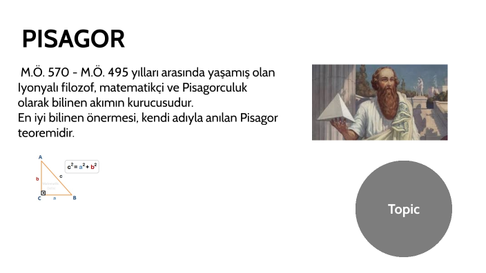 Pisagor Kimdir? by Numan ATEŞ on Prezi