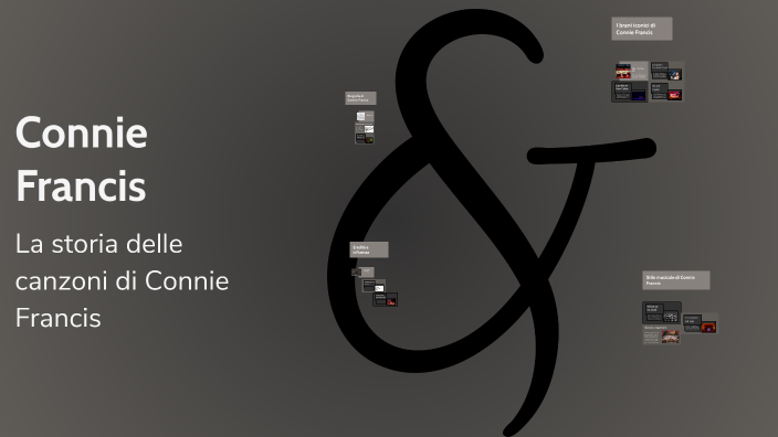 Connie Francis by Jerald molod on Prezi