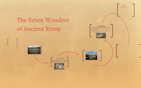 The Seven Wonders of Ancient Rome by Alexander Boursiquot on Prezi