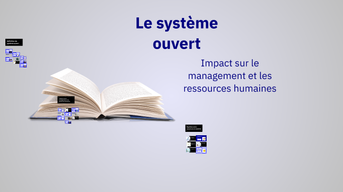 Le système ouvert by Houleymatou Ba on Prezi