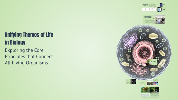 Unifying Themes of Life in Biology by Ermie Guan on Prezi