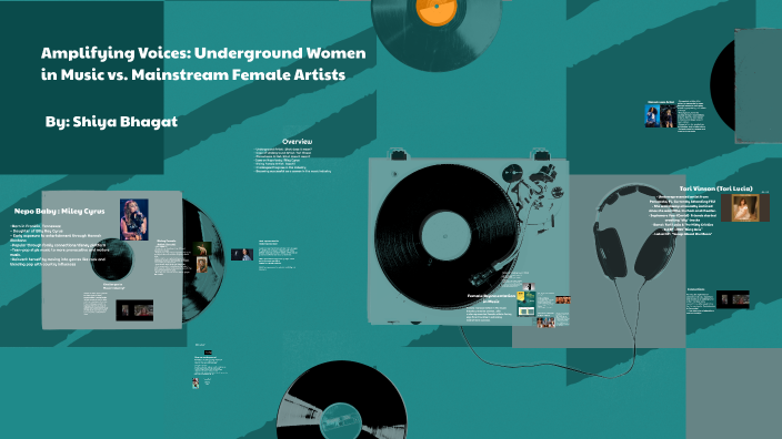 Amplifying Voices: Underrepresented Women in Music vs. Mainstream ...