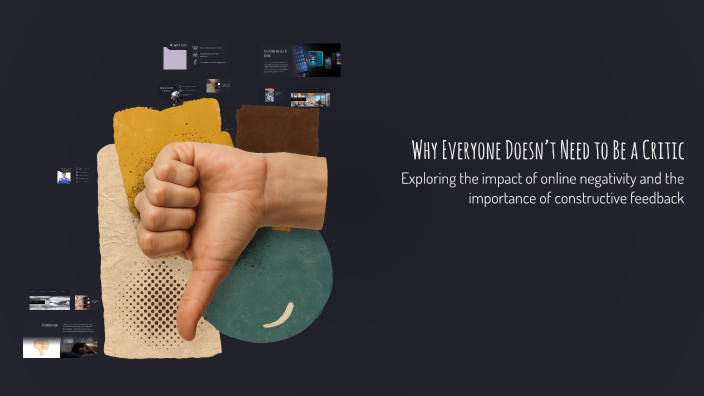Why Everyone Doesn’t Need to Be a Critic by Matthew Baher on Prezi