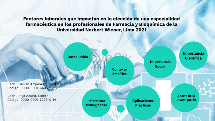 Factores laborales que impactan en la elección de una especialidad ...