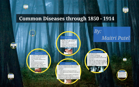 Common diseases through the 1850 - 1914 by Maitri Patel on Prezi