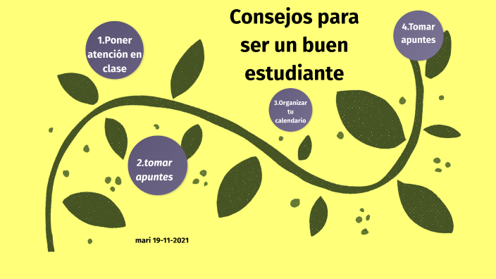 Consejos para ser un buen estudiante by MARI PAZ PAMELA HERNANDEZ PEREZ ...