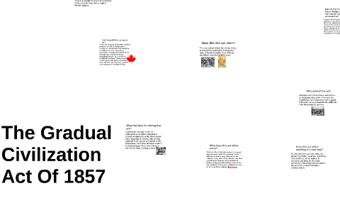 The Gradual Civilization Act Of 1857 by Ruba :) on Prezi