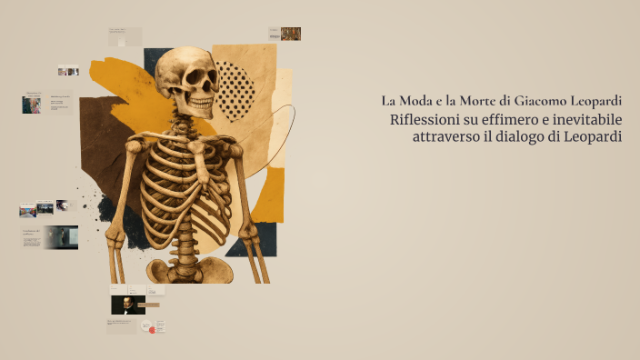 La Moda e la Morte di Giacomo Leopardi by fabiola cenolli on Prezi