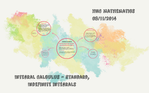 Integral Calculus - Standard, Indefinite integrals by scott nash on Prezi