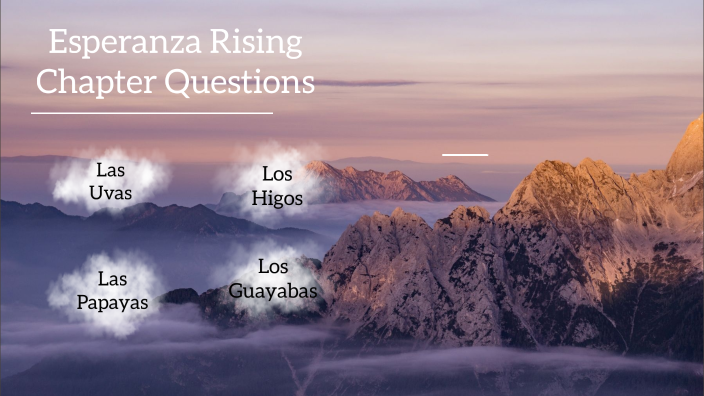Esperanza Rising Questions by ESTER VILLA on Prezi