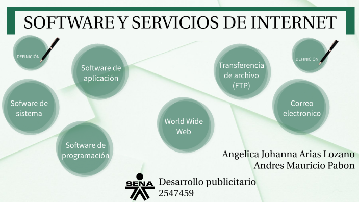 SOFTWARE Y SERVICIOS DE INTERNET by angelica arias on Prezi