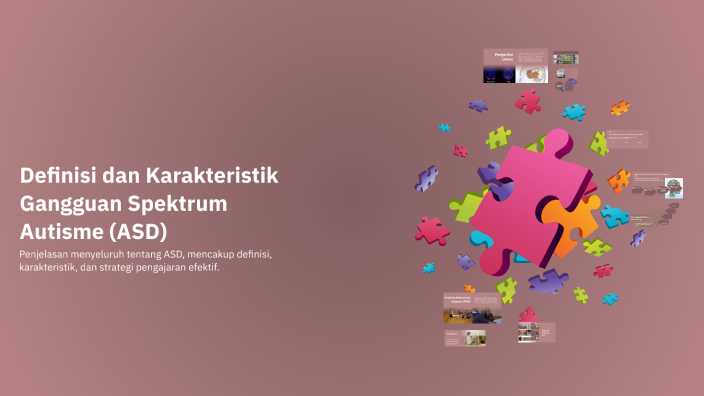 Definisi dan Karakteristik Gangguan Spektrum Autisme (ASD) by caca ...