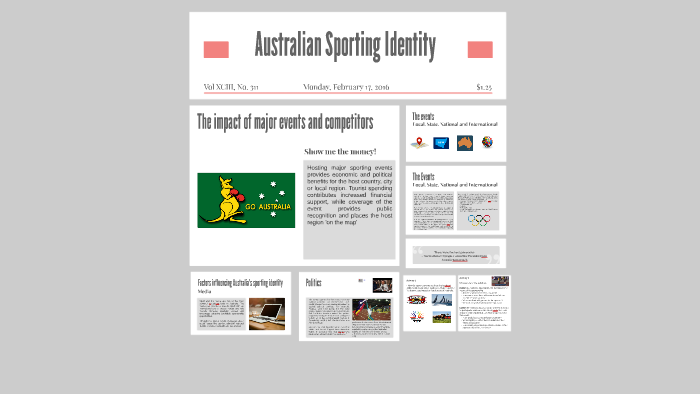 Australian Sporting Identity by joshua andrews on Prezi